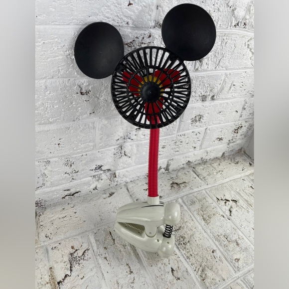 Disney | Other | Vintage Mickey Stroller Fan | Poshmark